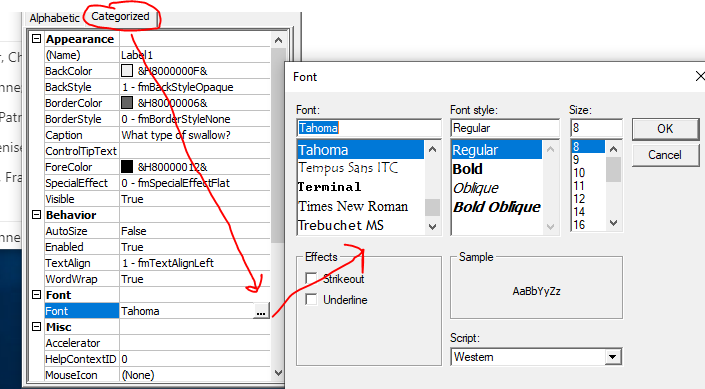 A button or CommandButton in VBA is a button.